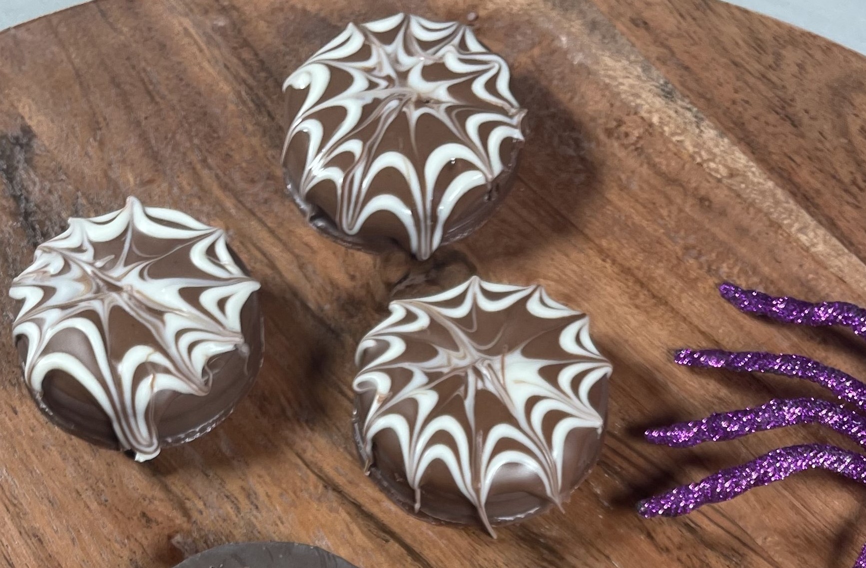 Halloween Spiderweb Cookies | The Relatable Chef
