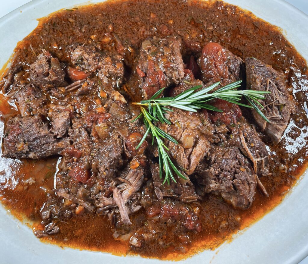 Slow Cooker Italian Pot Roast (Stracotto) | The Relatable Chef