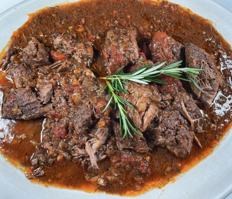 Slow Cooker Italian Pot Roast (Stracotto) | The Relatable Chef